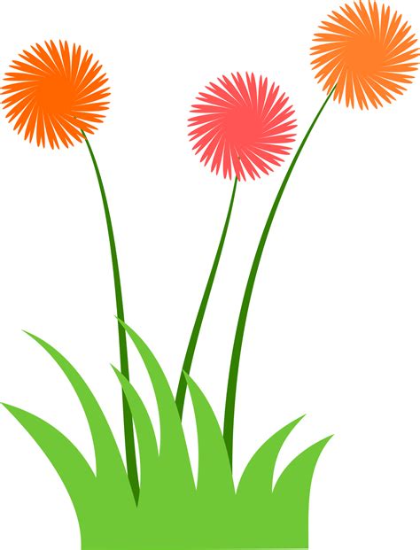 Grass Cute Grass Grass With Flower 9313191 Png