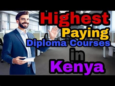 Top Highest Paying Diploma Courses In Kenya Youtube