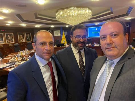 Fady Tarek Mahmoud On Linkedin In The Iconic Conference Room At Cbe