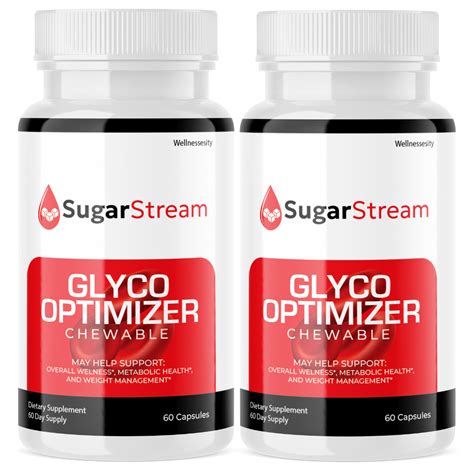 Sugar Stream Glyco Optimizer Max Strength Glycogen Support 2 Bottles