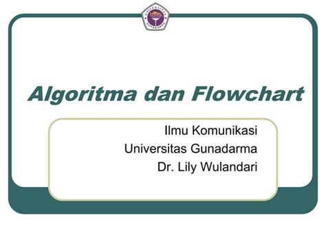Algoritma Dan Flowchart1ppt
