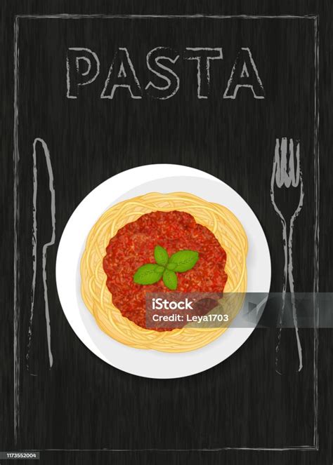 나무 검은 배경에 파스타입니다 파스타 메뉴 플라이어 포장 광고 메뉴용 개체입니다 벡터 그림입니다 현실적인 0명에 대한 스톡 벡터 아트 및 기타 이미지 Istock