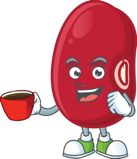 Adzuki Beans Cartoon Character Style 19604821 Vector Art At Vecteezy
