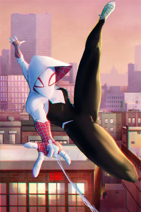 Artstation Spider Gwen Fan Art