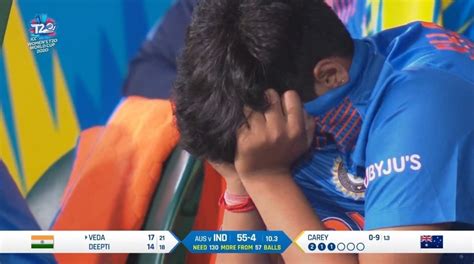 Womens T20 World Cup Shafali Verma Breaks Down After Indias Dismal