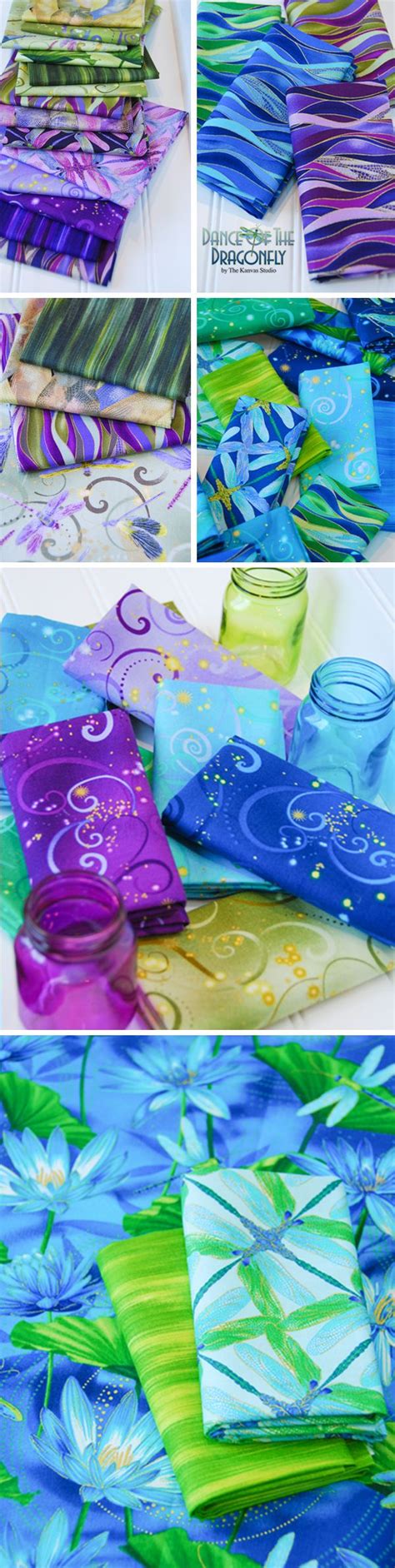 Dance Of The Dragonfly From Benartex Fabrics By Kanvas Studio