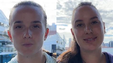 Tennis Open Daustralie Clara Burel Sympa De Jouer Contre Océane Dodin Tennisactu