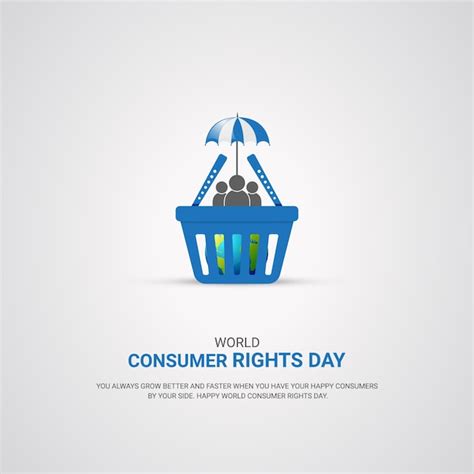 Dia Mundial Dos Direitos Do Consumidor Globo Mundial Com Design De