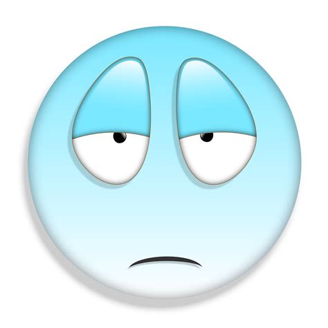 Sleepy Smiley Face Emoticon