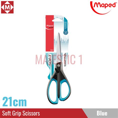 Maped Essentials 21cm 8 Soft Grip Scissors 468310 Lazada Ph