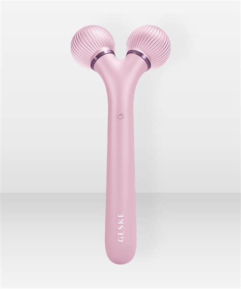 Geske Smartappguided™ Sonic Facial Roller 4 In 1 Pink Love Beauty Oy