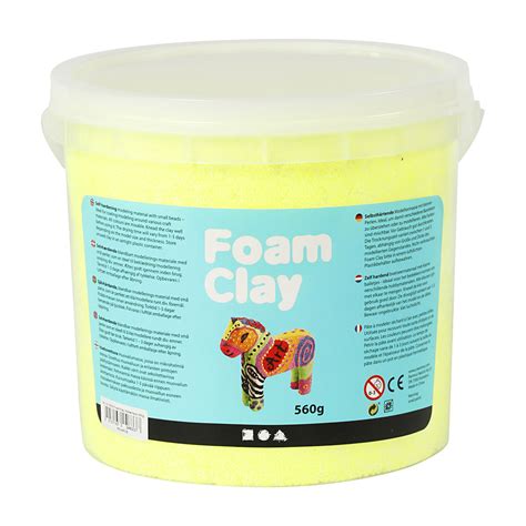 Foam Clay® Neon Gul 560g 1 Spand Ritodk