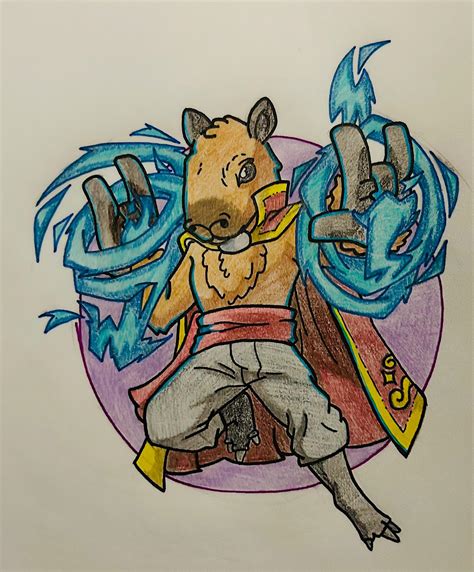 Capybara Wizard R Characterdesigns