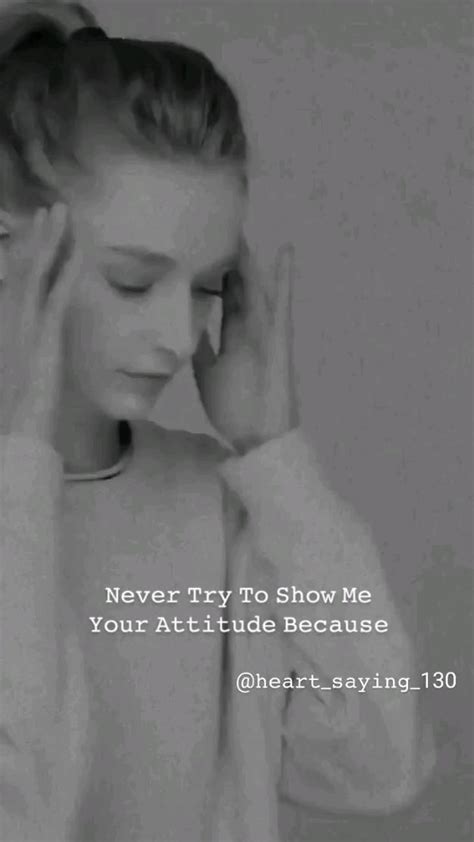 🧘🏻‍♀️ Good Attitude Quotes Swag Girl Quotes Tough Girl Quotes