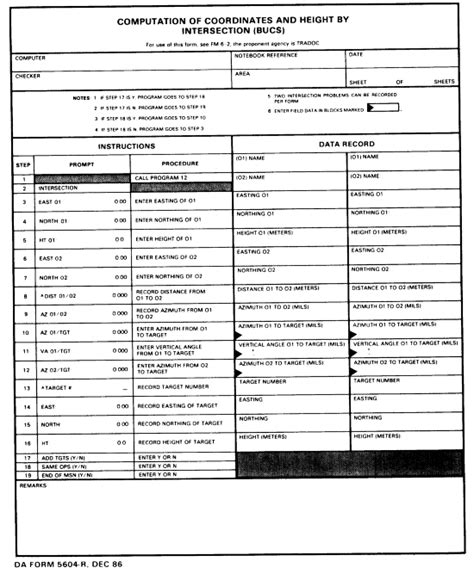 FM 6 2 Blank Forms