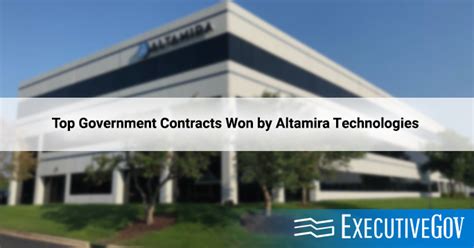 Top Government Contracts Won By Altamira Technologies