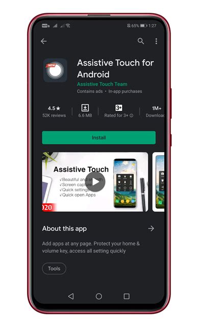 How To Get Ios Type Assistive Touch Feature On Android