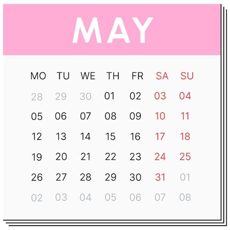 2025 월간 달력 일러스트레이션 무료 Psd 파일