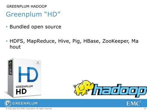 Hadoop And Greenplum Why Do Such A Thing