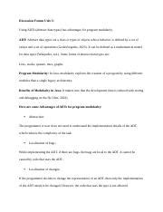 Advantages Of Adts For Program Modularity In Java Course Hero