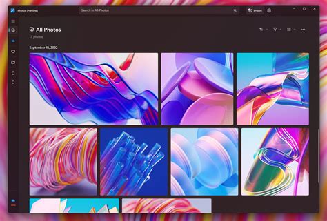 Новое приложение Фотографии для Windows 11 стало доступно инсайдерам