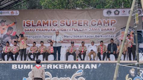 Jambore Sako Pramuka Hidayatullah Jabar Dibuka Bupati Kuningan