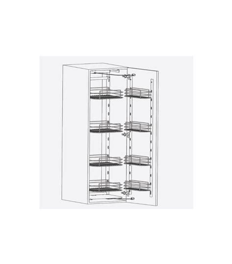 Ecoware Platinum Side Large Tall Unit Basket Stainless Steel