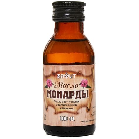Масло монарды, 100 мл от Алфит, купите в Москве
