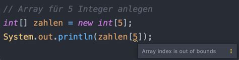 Was Ist Ein Array Lernjavade