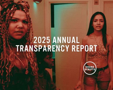 Annual Transparency Statement Shore Scripts