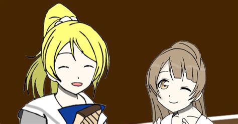 絢瀬絵里 ザクリッチイメージガールの2人 氷姫のイラスト Pixiv