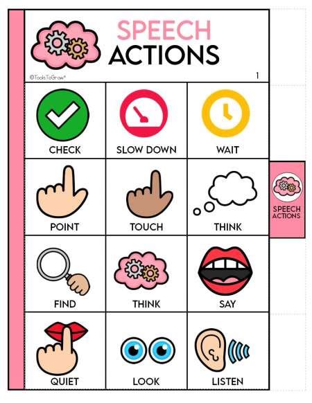 Visual Schedules Communication Therapy Resources Tools To Grow Inc