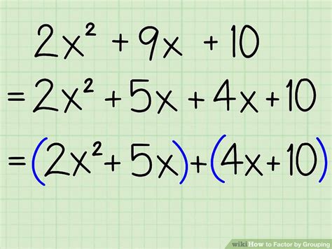 How To Factor By Grouping With Examples How To Factor By Grouping With Examples