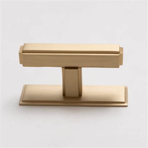 Buy Solid Satin Brass Knurled Pull Handles And Knobs Brass Bee