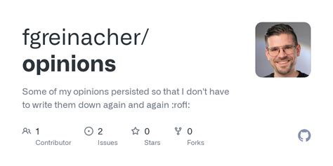 Opinions Tech Virtuals In Csharp Md At Master Fgreinacher Opinions