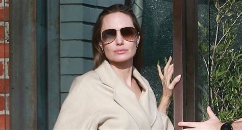 Angelina Jolie Gets In Some Holiday Shopping Angelina Jolie Just Jared