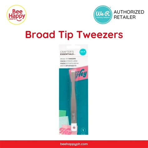 Broad Tip Tweezers Crafters Essentials We R Memory Keepers Lazada Ph