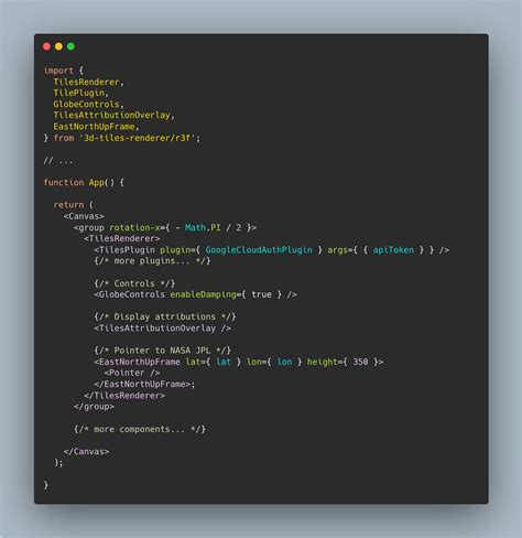 3d Tiles Renderer A 3d Tiles Implementation For Threejs From Nasa Jpl