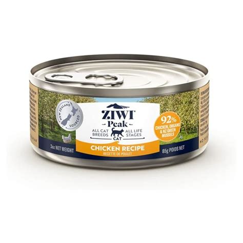 Ziwi Peak Canned Wet Cat Food Rabbit And Lamb Recipe Sustainable Cats