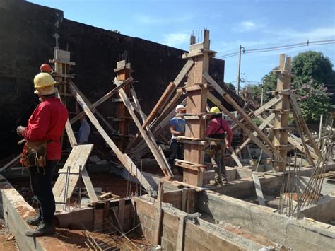 Sco Pilares En Planta Baja Encofrado Colocación De