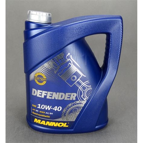 OLEJ SILNIKOWY MANNOL DEFENDER 10W40 - 5L