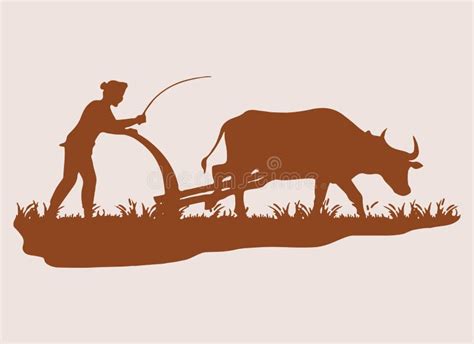 Sketch Of Doing Different Types Of Work By Farmer In A Agricultural Field Home And Etc