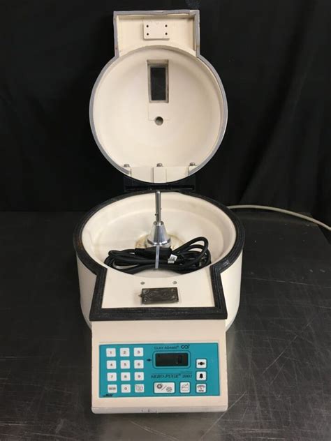Used Clay Adams Sero Fuge 2001 Centrifuge For Sale Dotmed Listing