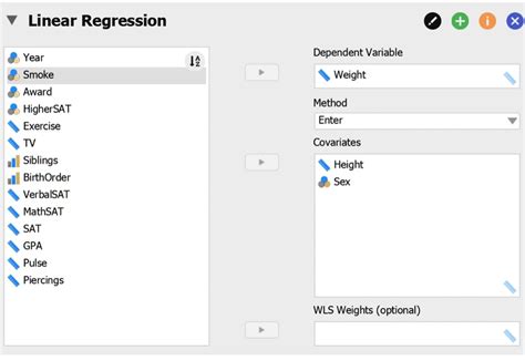Solved Linear Regression Year Smoke Award Highersat Exercise Tv
