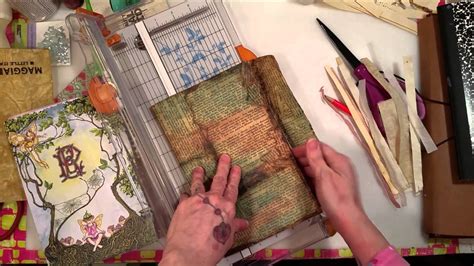 Tutorial Making A Vintage Envelope Junk Journal Part 2 The