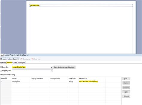 Java Birt Render Displaytext Property For Selected Parameter Values