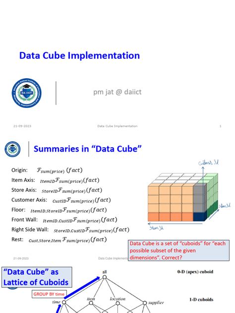Cube Implementations Pdf Databases Computer Data