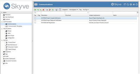Communication Skyve Developer Guide