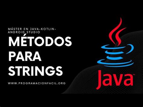 Métodos de la clase String en Java Abalozz