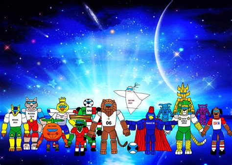 Fifa Mascotbots By Yugioh1985 On Deviantart